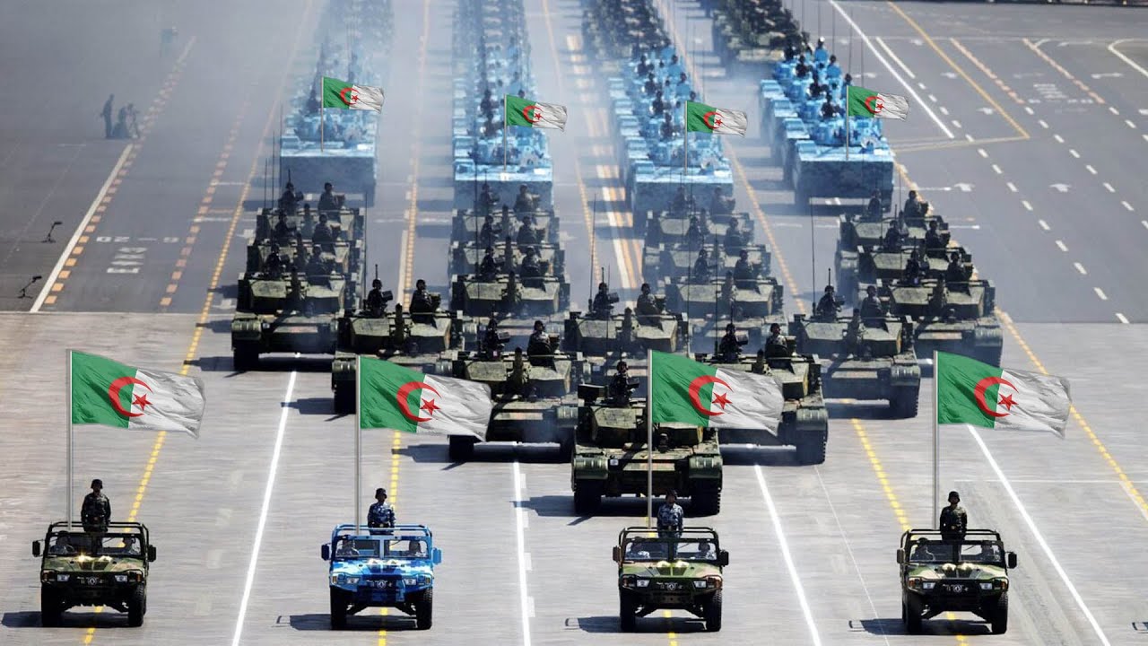 Algeria's Military Parade: A Symbolic Display Highlighting Army ...