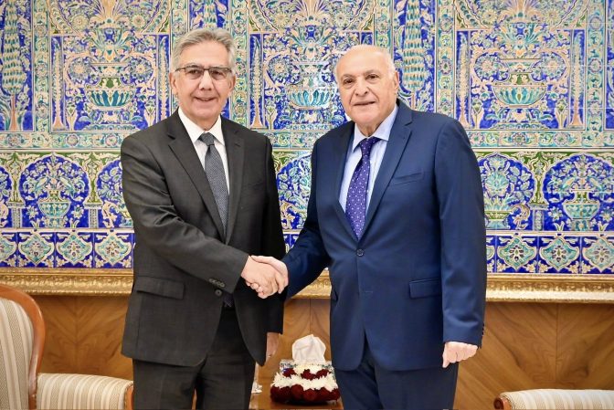 In Photos: Minister Attaf Bids Farewell to Ambassadors of Greece and ...