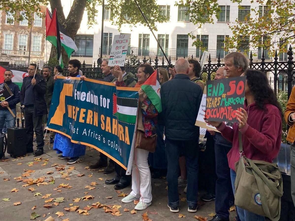 London Rally Demands Self-Determination for Sahrawi People - DZWatch