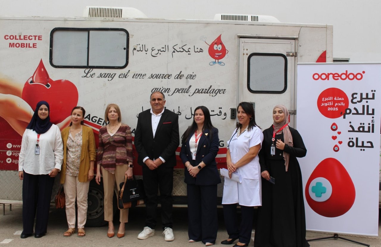 Ooredoo Algeria Organizes Nationwide Blood Donation Drive - DZWatch