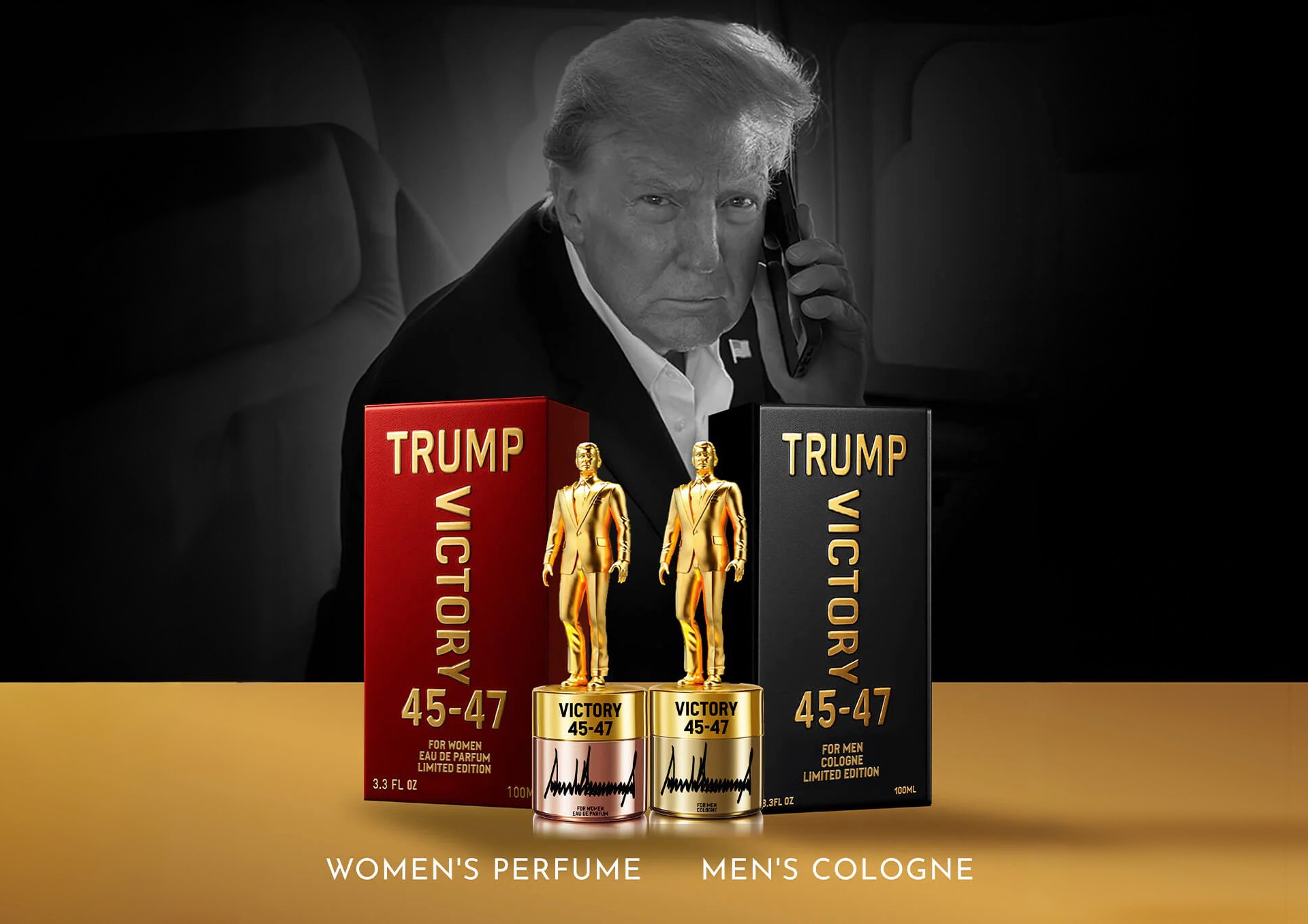 Trump's "Victory 45-47" Gift to al-Share: Online Buzz - DZWatch