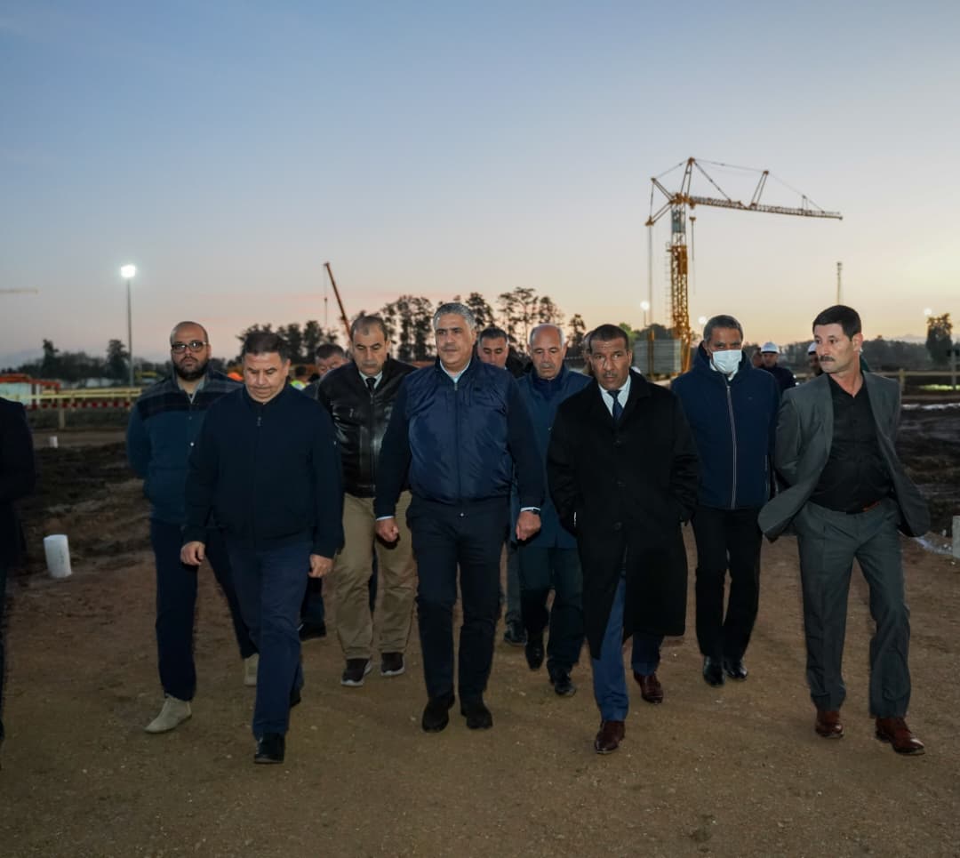 Housing Minister Inspects Algiers Financial Hub Project - DZWatch